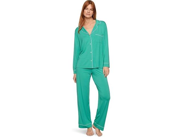 (取寄) エバージェイ レディース ジゼル - Pj セット Eberjey women Gisele - PJ Set Oasis Green/White