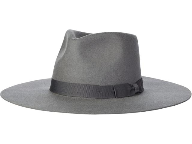 (取寄) サンディエゴハット レディース ウール フェルト スティフ ブリム フェドラ W/ ボウ トリム San Diego Hat Company women Wool Felt Stiff Brim Fedora w/ Bow Trim Grey