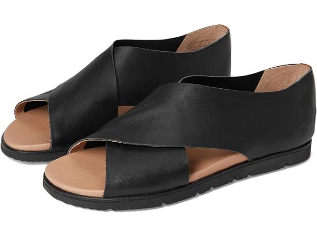 (取寄) ジェントル ソウルズ バイ ケネスコール レディース レスリー Gentle Souls by Kenneth Cole women Leslie Black Leather