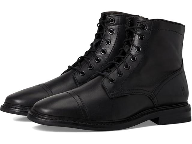 (取寄) フライ メンズ ポール ミッド レース Frye men Paul Mid Lace Black