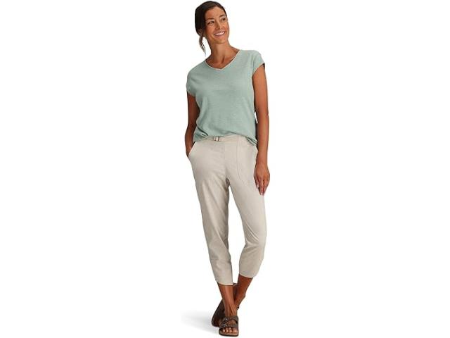 (取寄) ロイヤルロビンズ レディース ヘンプライン カプリ  Robbins women Hempline Capris Blended Undyed