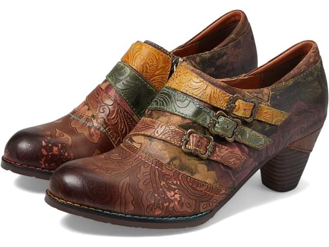 (取寄) ラルティストバイスプリングステップ レディース グラフィック L'Artiste by Spring Step women L'Artiste by Spring Step Graphic Brown Multi