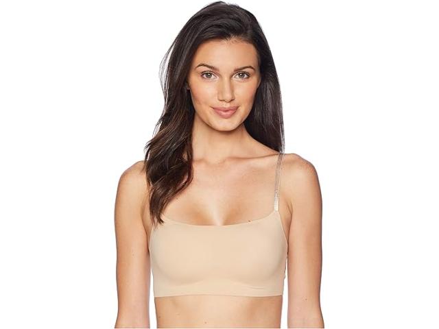 (取寄) カルバンクライン アンダーウェア レディース インビジブルズ アジャスタブル ストラップ ブラレット   Underwear women   Underwear Invisibles Adjustable Strap Bralette Bare