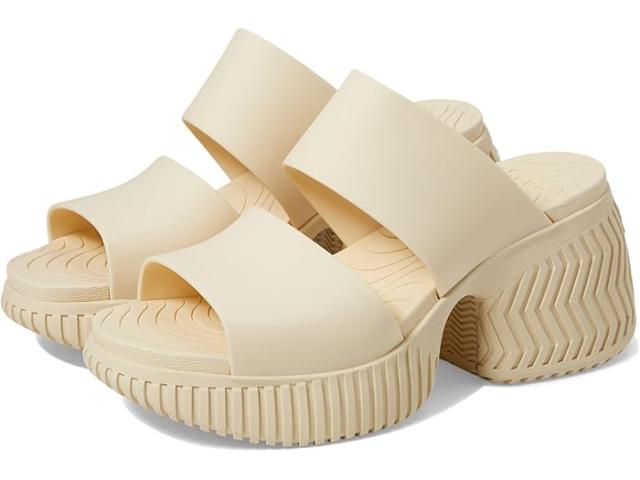 (取寄) ソレル レディース ONA ストリートワークス スライド ヒール SOREL women ONA Streetworks Slide Heel Honey White/Sea Salt