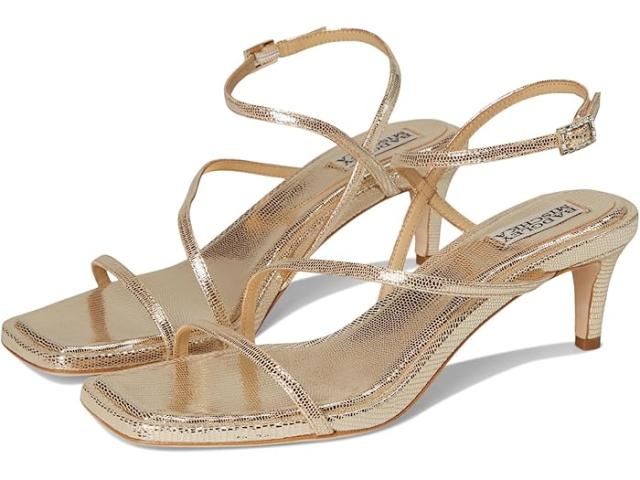 (取寄) バッジェリーミシュカ レディース グレースリン Badgley Mischka women Gracelyn Gold Lizard