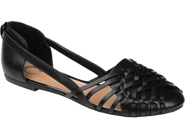 (取寄) ジュルネ コレクション レディース エコー フラッツ Journee Collection women Ekko Flat Black