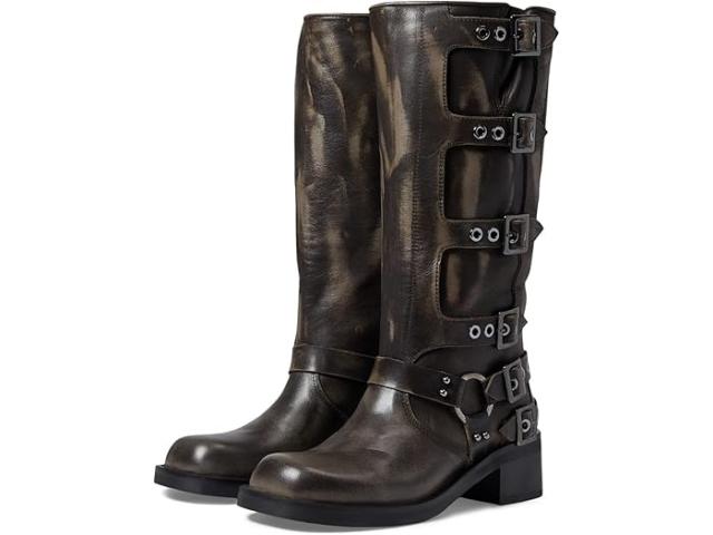(取寄) スティーブマデン レディース ロッキー ブーツ Steve Madden women Rocky Boot Brown Distressed