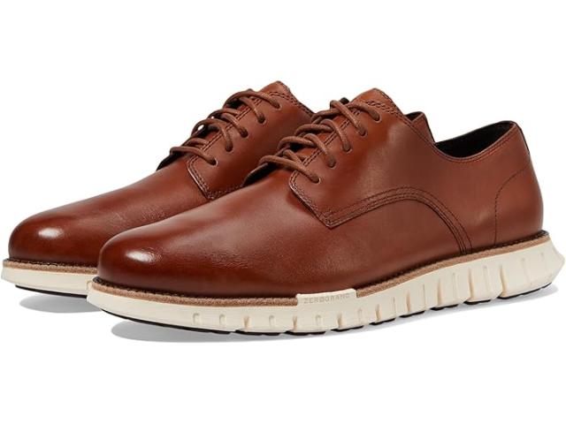 (取寄) コールハーン メンズ ゼログランド リマスタード プレーン トゥ オックスフォード Cole Haan men Zerogrand Remastered Plain Toe Oxford British Tan/Ivory