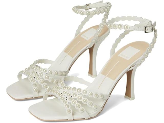 (取寄) ドルチェヴィータ レディース ヘレン パール Dolce Vita women Hellen Pearl White Leather