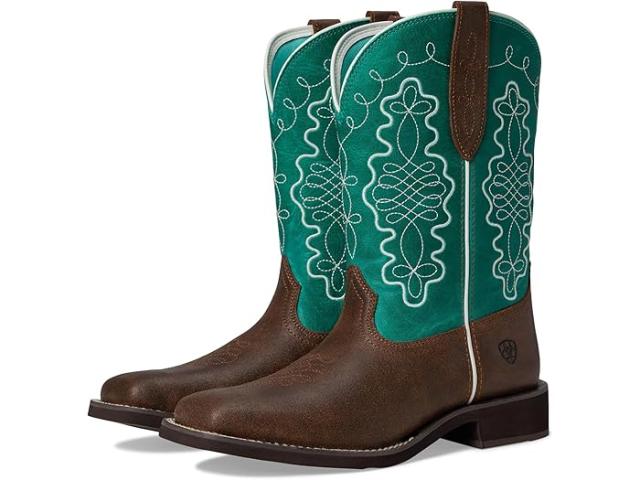 (取寄) アリアット レディース カリー ウェスタン ブーツ Ariat women Callie Western Boots Worn Hickory