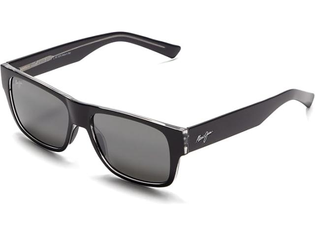 (取寄) マウイ ジム ケアヒ Maui Jim Keahi Black Gloss/Neutral Grey Polarized