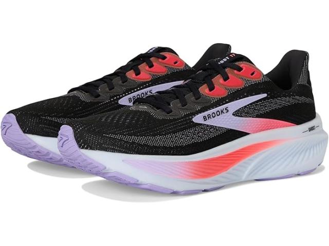 (取寄) ブルックス レディース ゴースト 17 Brooks women Ghost 17 Black/Purple/Coral