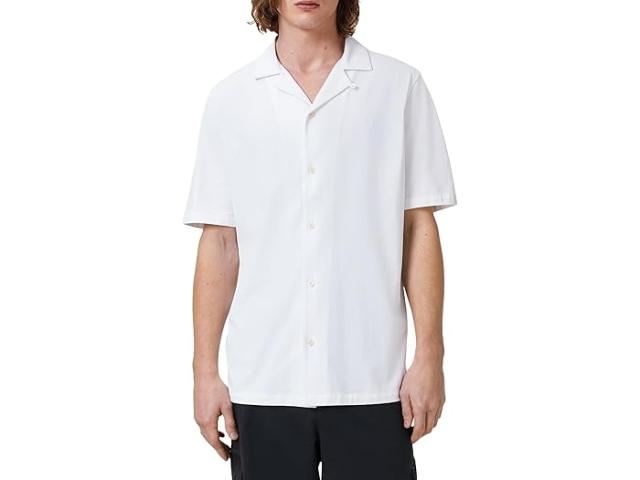 (取寄) オールセインツ メンズ ハドソン ショート スリーブ シャツ AllSaints men Hudson Short Sleeve Shirt Cliff White