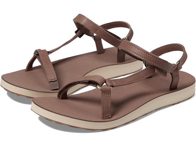 (取寄) テバ レディース オリジナル ユニバーサル スリム レザー Teva women Original Universal Slim Leather Acorn