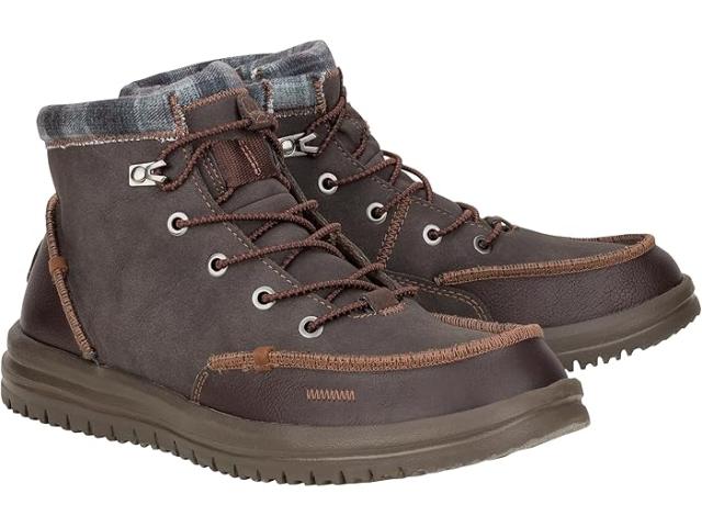 (取寄) ヘイ デュード メンズ ブラッドリー クラシック Hey Dude men Bradley Classic Brown