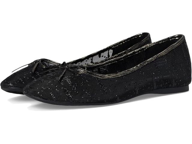 (取寄) バーディーズ レディース ザ ソングバード バレエ フラッツ Birdies women The Songbird Ballet Flat Black Mesh Sparkle