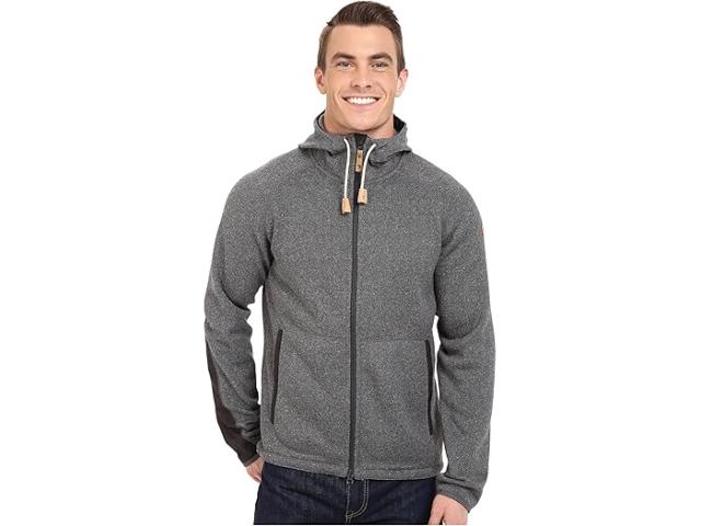 (取寄) フェールラーベン メンズ フリース パーカー Fjllrven men Fjallraven Ovik Fleece Hoodie Dark Grey