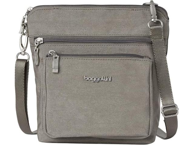 (取寄) バッガリーニ レディース モダン ポケット クロスボディ Baggallini women Modern Pocket Crossbody Sterling Shimmer