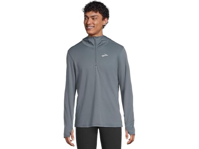 (取寄) ブルックス メンズ ノッチ サーマル ブーディ 3.0 Brooks men Notch Thermal Hoodie 3.0 Storm