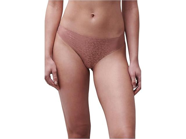 (取寄) シャンテル レディース ソフト ストレッチ トング Chantelle women Soft Stretch Thong Pink Leopard Shimmer Print