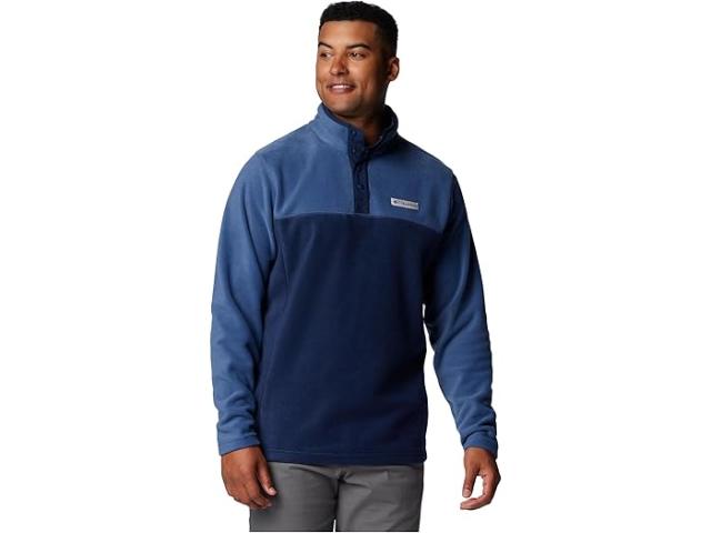 (取寄) コロンビア メンズ スティーンズ マウンテン ハーフ スナップ リ Columbia men Columbia Steens Mountain Half Snap II Collegiate Navy/Dark Mountain