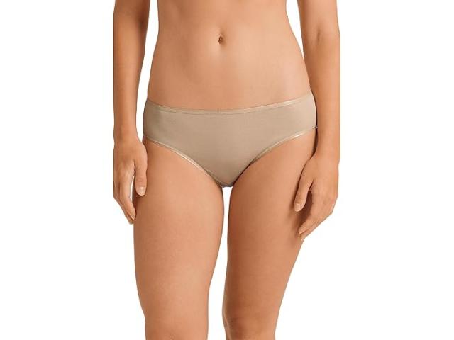 (取寄) ハンロ レディース コットン シームレス ハイ-カット ブリーフ Hanro women Cotton Seamless Hi-cut Brief Iced Cappuccino