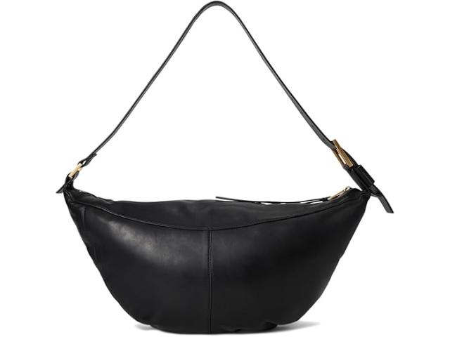 (取寄) オールセインツ レディース ルナ ショルダー バッグ AllSaints women Luna Shoulder Bag Black