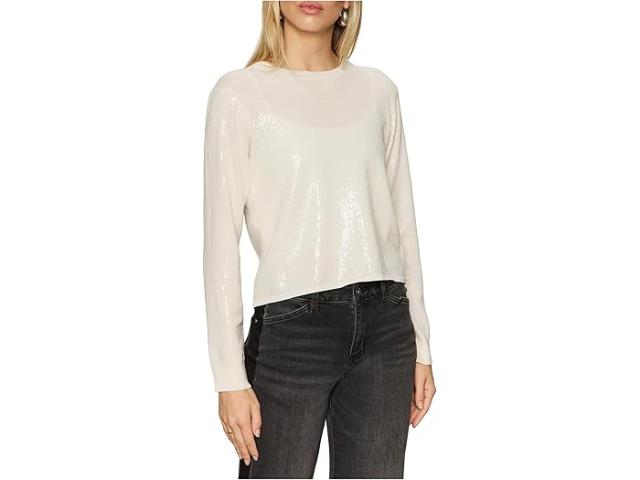 (取寄) サンクチュアリ レディース スパークル トゥギャザー セーター トップ Sanctuary women Sparkle Together Sweater Top Chalk