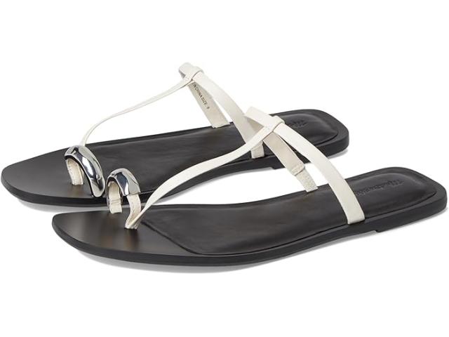 (取寄) メイドウェル レディース ララ トング サンダル - ハードウェア Madewell women Lala Thong Sandals - Hardware Ivory