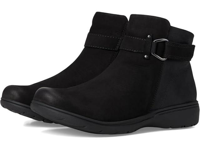 (取寄) クラークス レディース カーリー ドリフト Clarks women Carleigh Drift Black Combi Nubuck