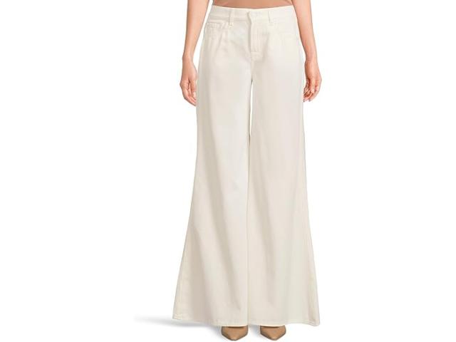 (取寄) セブンフォーオールマンカインド レディース ウィロー ワイド クロップ 7 For All Mankind women Willow Wide Crop Linen Ostuni 1