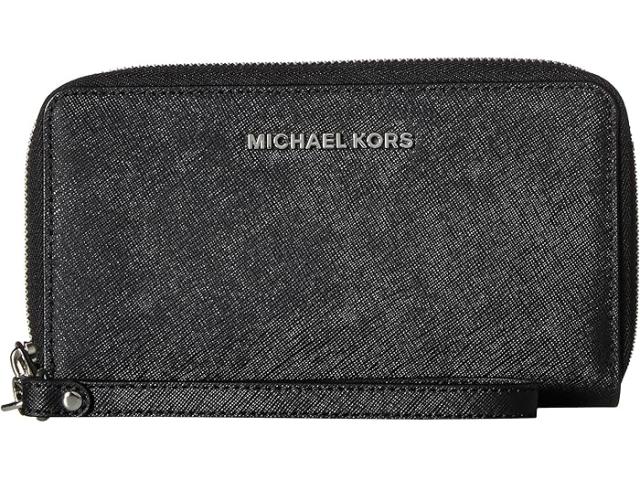 (取寄) マイケルコース レディース トラベル コンチネンタル MICHAEL Michael Kors women Travel Continental Black