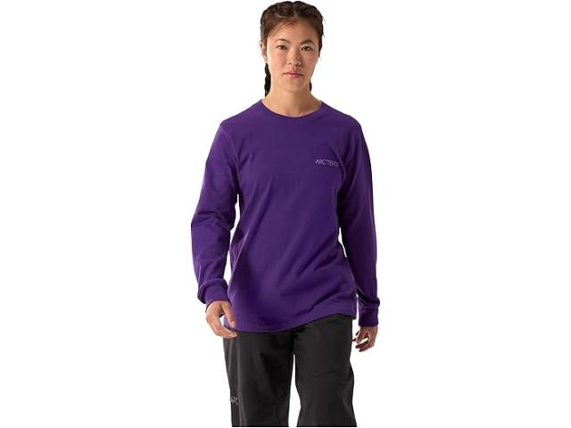 (取寄) アークテリクス レディース クラッグ コットン バード クルー ロング スリーブ Arc'teryx women Kragg Cotton Bird Crew Long Sleeve Azalea/Aster