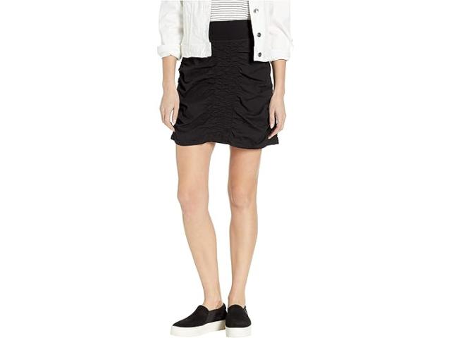 (取寄) XCVI レディース ウェアラブルズ ソリッド トレース スカート XCVI women Wearables Solid Trace Skirt Black