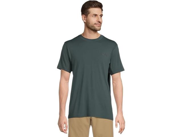 (取寄) ルーカ メンズ スポーツ ベント ショート スリーブ RVCA men Sport Vent Short Sleeve Hunter Green