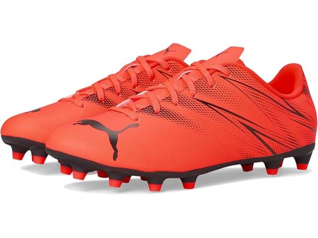 (取寄) プーマ メンズ アッタカント アーティフィシャル グランド サッカー クリーツ PUMA men Attacanto Firm, Artificial Ground Soccer Cleats Glowing Red-Puma Black