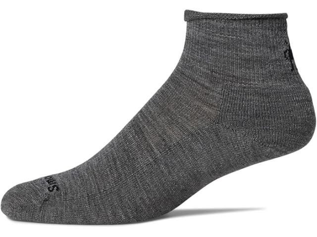 (取寄) スマートウール レディース エブリデイ ロール トップ アンクル ソックス Smartwool women Everyday Roll Top Ankle Socks Medium Gray