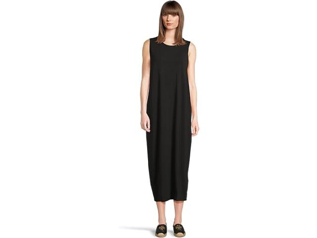 (取寄) アイリーン フィッシャー レディース オーバル ドレス Eileen Fisher women Oval Dress Black