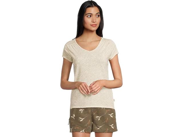 (取寄) ロイヤルロビンズ レディース フェザーウェイト スラブ ティー  Robbins women Featherweight Slub Tee Sage Leaf Nisene Print