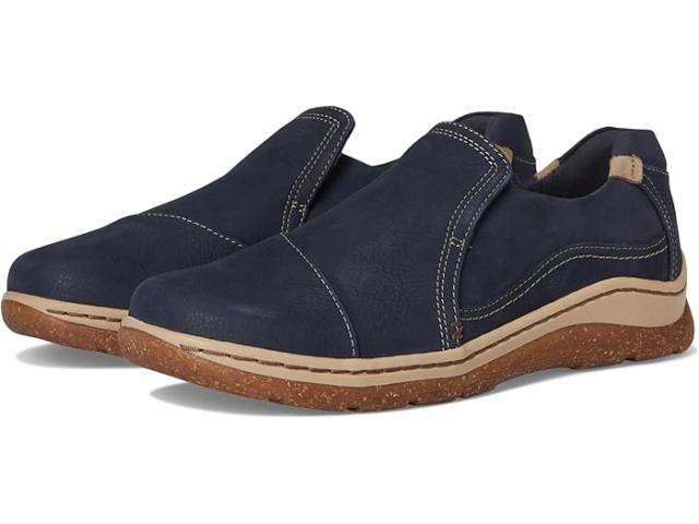 (取寄) クラークス レディース オーリーン スリップ Clarks women Orlene Slip Navy Nubuck