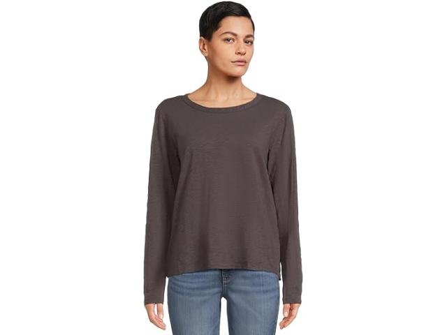 (取寄) モッドオードック レディース ロング スリーブ フェーバリット ティー Mod-o-doc women Long Sleeve Favorite Tee Washed Ebony