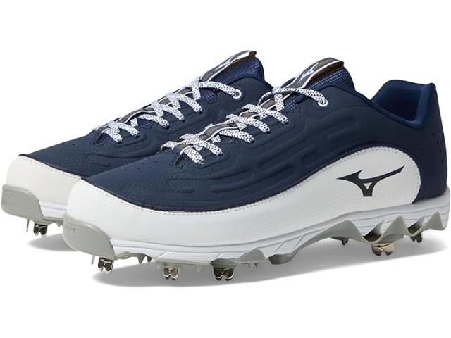 (取寄) ミズノ メンズ 9-スパイク アンビション 3 Mizuno men Mizuno 9-Spike Ambition 3 Navy/White