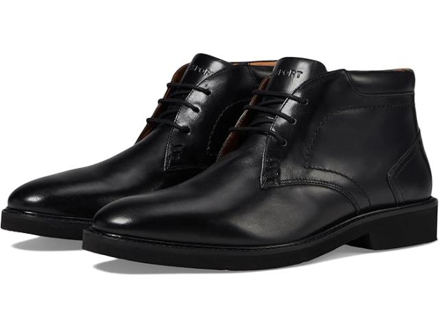 (取寄) ロックポート メンズ フリン Rockport men Rockport Flynn Black Leather