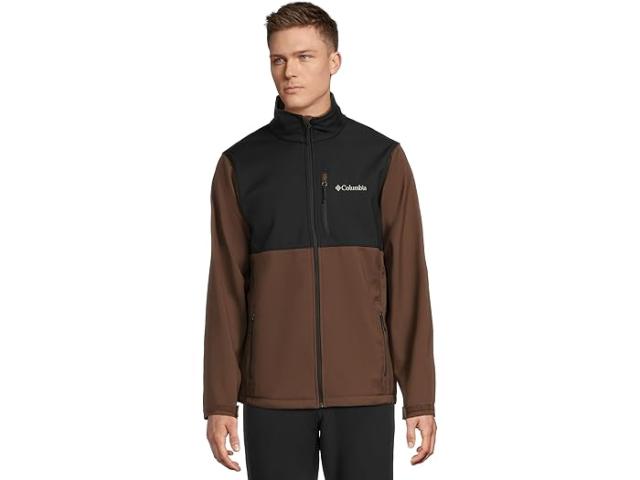 (取寄) コロンビア メンズ アセンダー ソフトシェル ジャケット Columbia men Ascender Softshell Jacket Tobacco/Black
