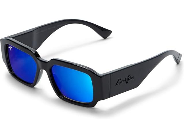 (取寄) マウイ ジム クパール Maui Jim Kupale Shiny Black/Blue Hawaii Polarized