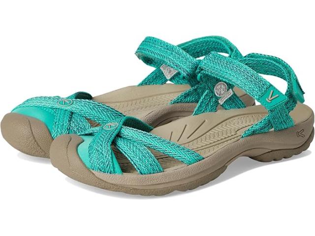 (取寄) キーン レディース バリ ストラップ サンダル KEEN women Bali Strap Sandal Bright Aqua