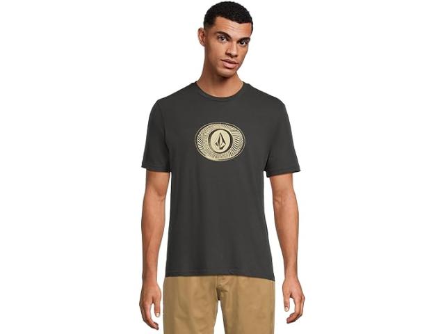 (取寄) ボルコム メンズ アップ ティー Volcom men Buckel Up Tee Washed Black Heather