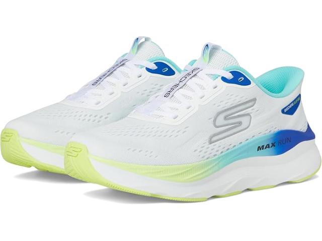 (取寄) スケッチャーズ レディース マックス ラン ハンズ フリー スリップ-インス SKECHERS women Max Run Hands Free Slip-Ins White/Multi