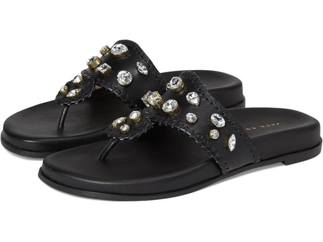 (取寄) ジャック ロジャース レディース ジャックス スポーツ ジュエルド サンダル Jack Rogers women Jacks Sport Jeweled Sandals Black