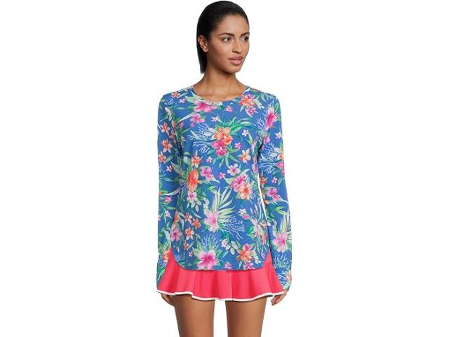 (取寄) トミーバハマ レディース イソラ ヴィータ プルオーバー ラッシュガード  Bahama women Isola Vita Pullover Rashguard Palace Blue